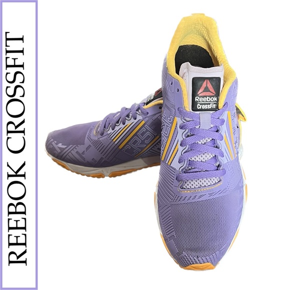 Reebok | Shoes | Reebok Crossfit Sprint 2 Lace Up Purple Cross Training ...